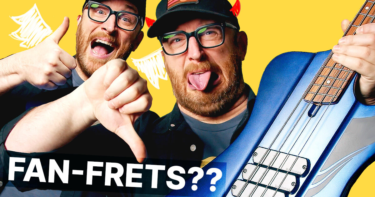 5 things I HATE (& LOVE) about Fanned Fret Basses | Scotts Bass Lessons