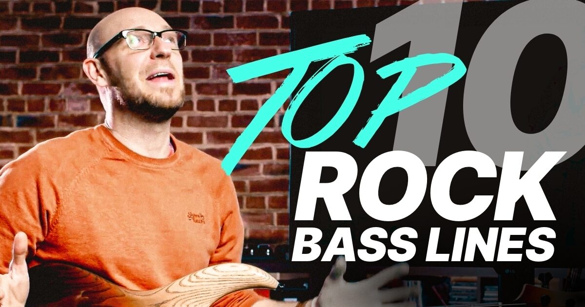 Top 10 Rock Bass Lines of All Time | Scotts Bass Lessons