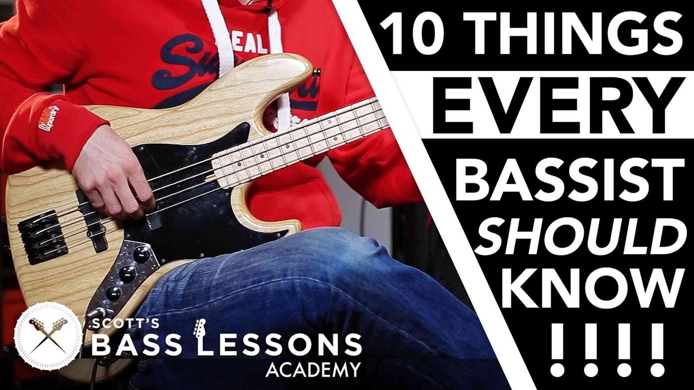 10 Things EVERY Bass Player Should Know (L#172) | Scotts Bass Lessons