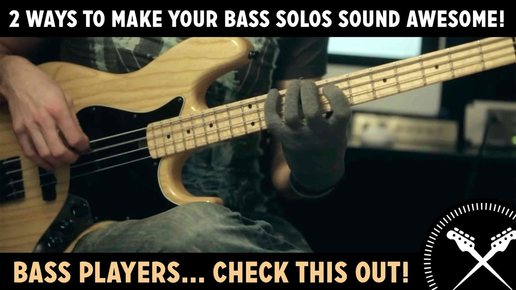 2 ways To Make Your Bass Solos Sound Awesome! (L#85) | Scotts Bass Lessons
