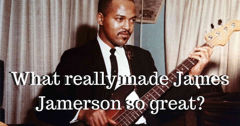 What really made James Jamerson so great? | Scotts Bass Lessons